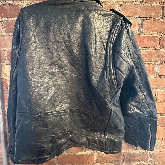 The Vintage Twin | Jackets & Coats | Real Vintage Kenvelo Leather Moto ...